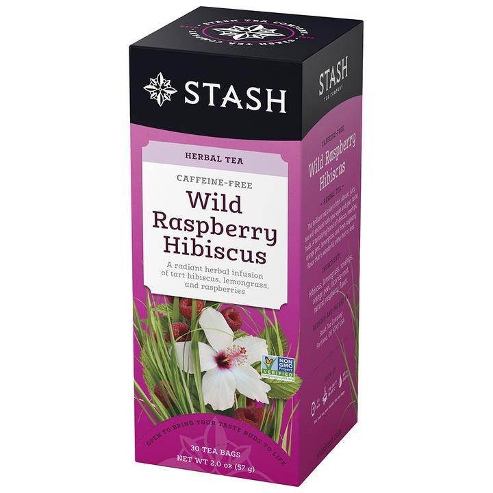 Stash Wild Raspberry Hibiscus Tea 2.0oz | GBS store